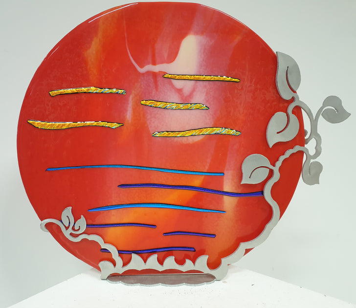 Sunrise - Display Piece No 17 – Dramatic Glass Designs
